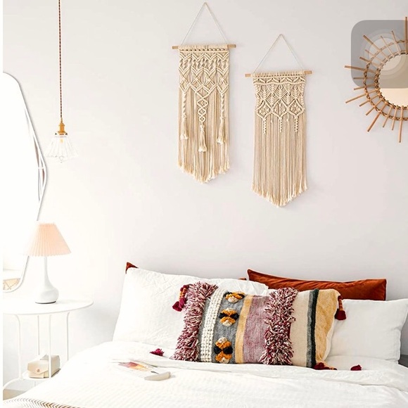 Urban Outfitters | Accents | Twinning Handmade Macrame Braided Bohemian ...